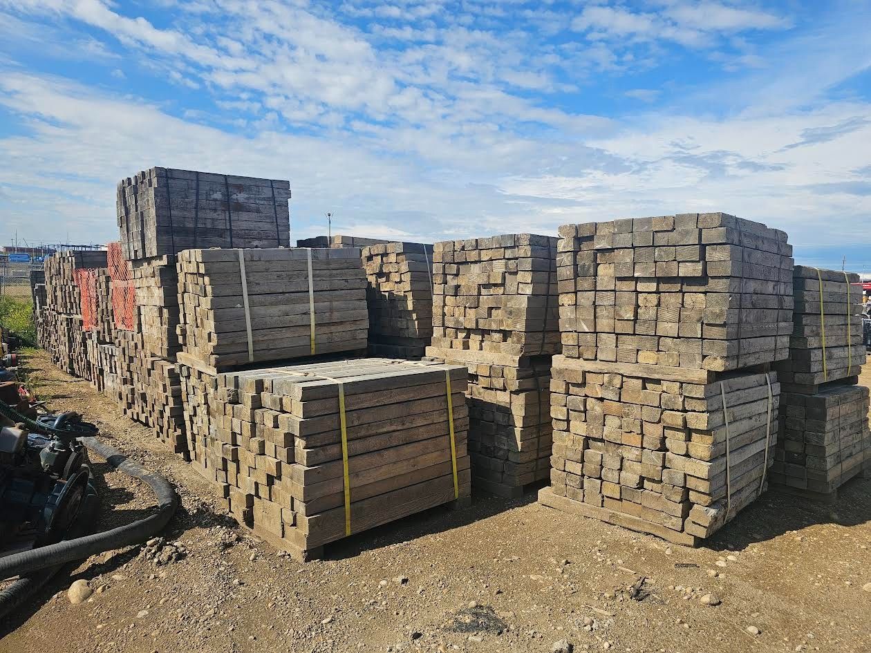 Used Dunnage Pipeline Skids for sale in Edmonton, Alberta, Canada