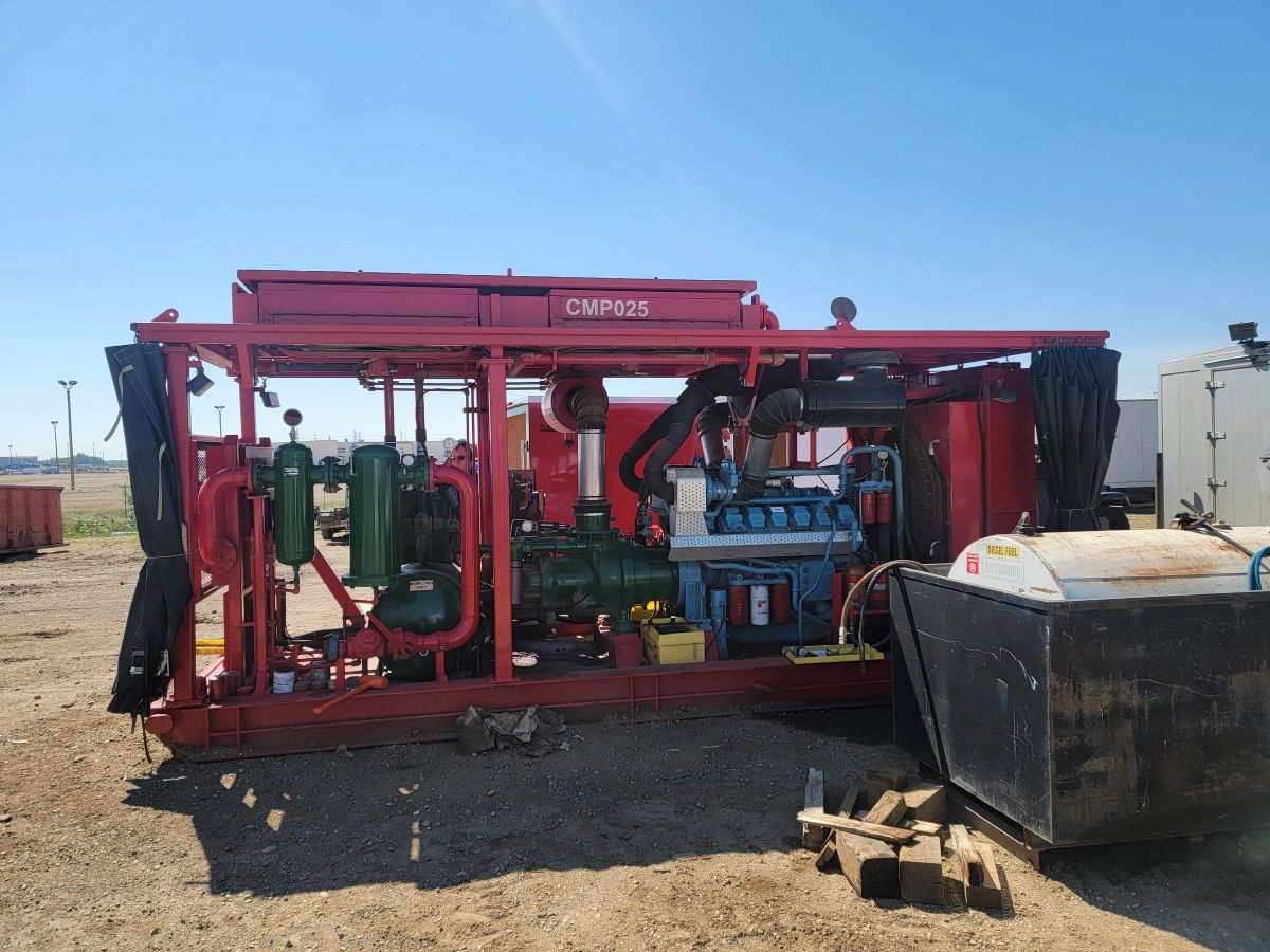 Used Sullair DC 1800/200 Air Compressor for sale in Edmonton, Alberta ...